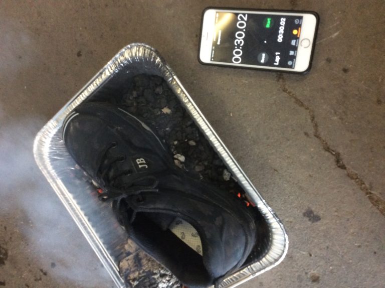 Smokinlicious® Smoking Wood TipsHEAT RESISTANT FOOTWEAR- SHOES TO WEAR ...